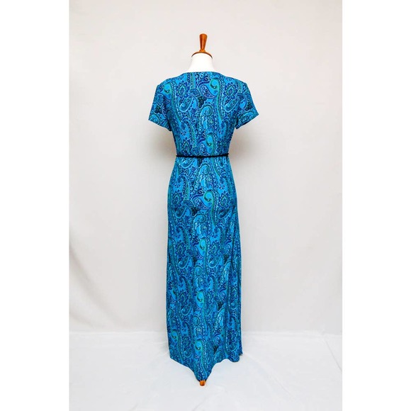 Jessica Howard | Dresses | Vintage 98s Jessica Howard Blue Maxi Dress ...